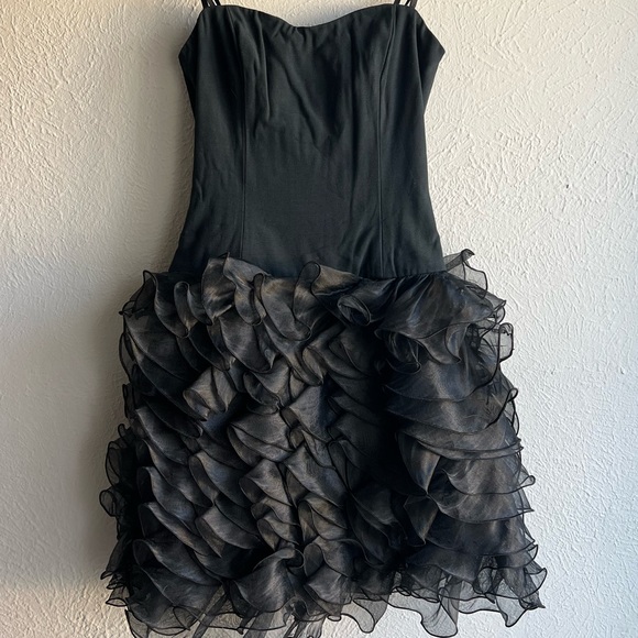 maria bianca nero | Dresses | Vintage Maria Bianca Nero Strapless Tulle ...